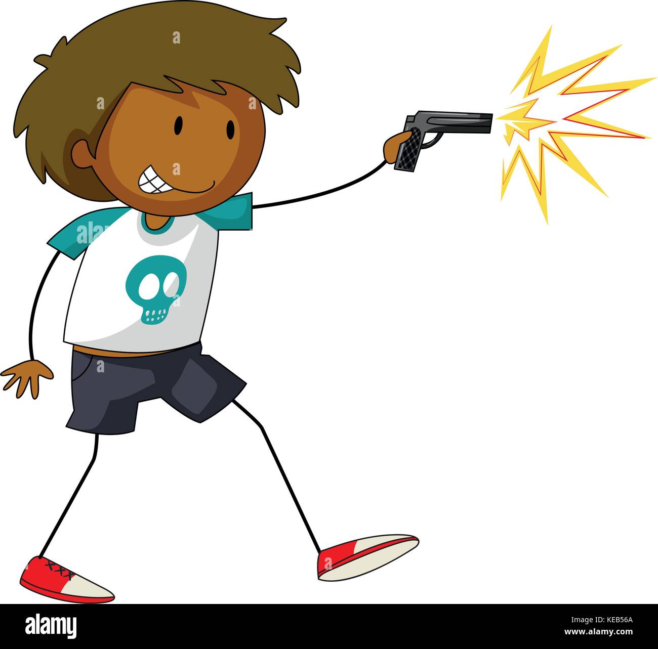 Fire alone Stock Vector Images - Alamy