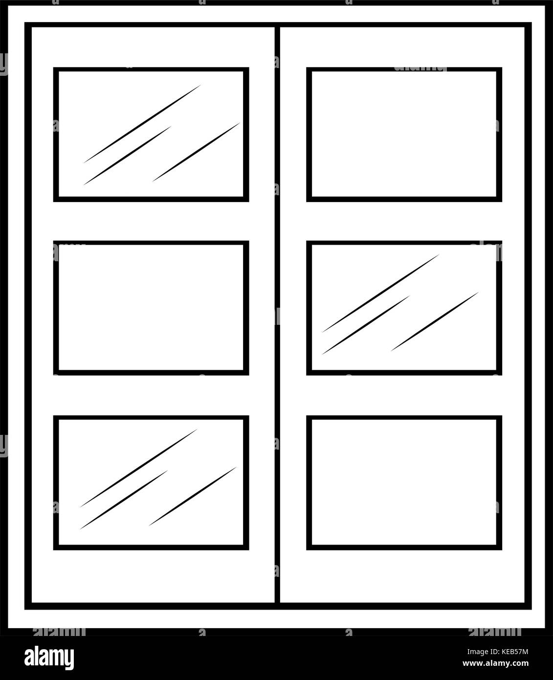 Close up metal frame Stock Vector Images - Alamy