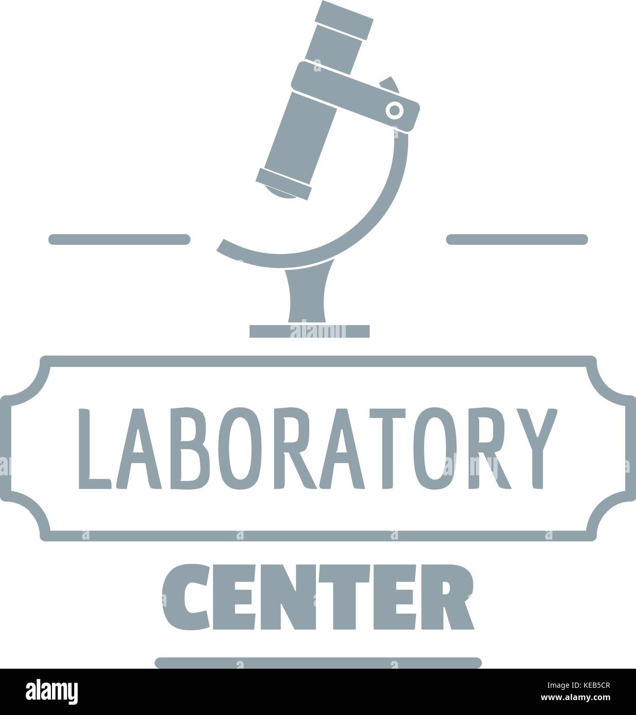 Research medical logo, simple gray style Stock Vector Image & Art - Alamy