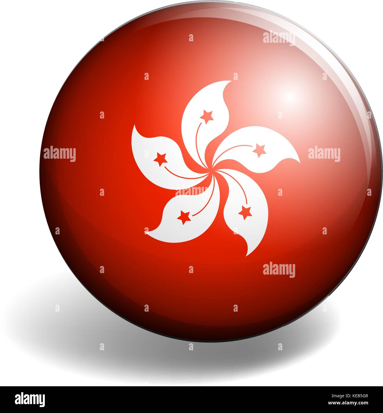 Round badge button hong kong hi-res stock photography and images - Alamy