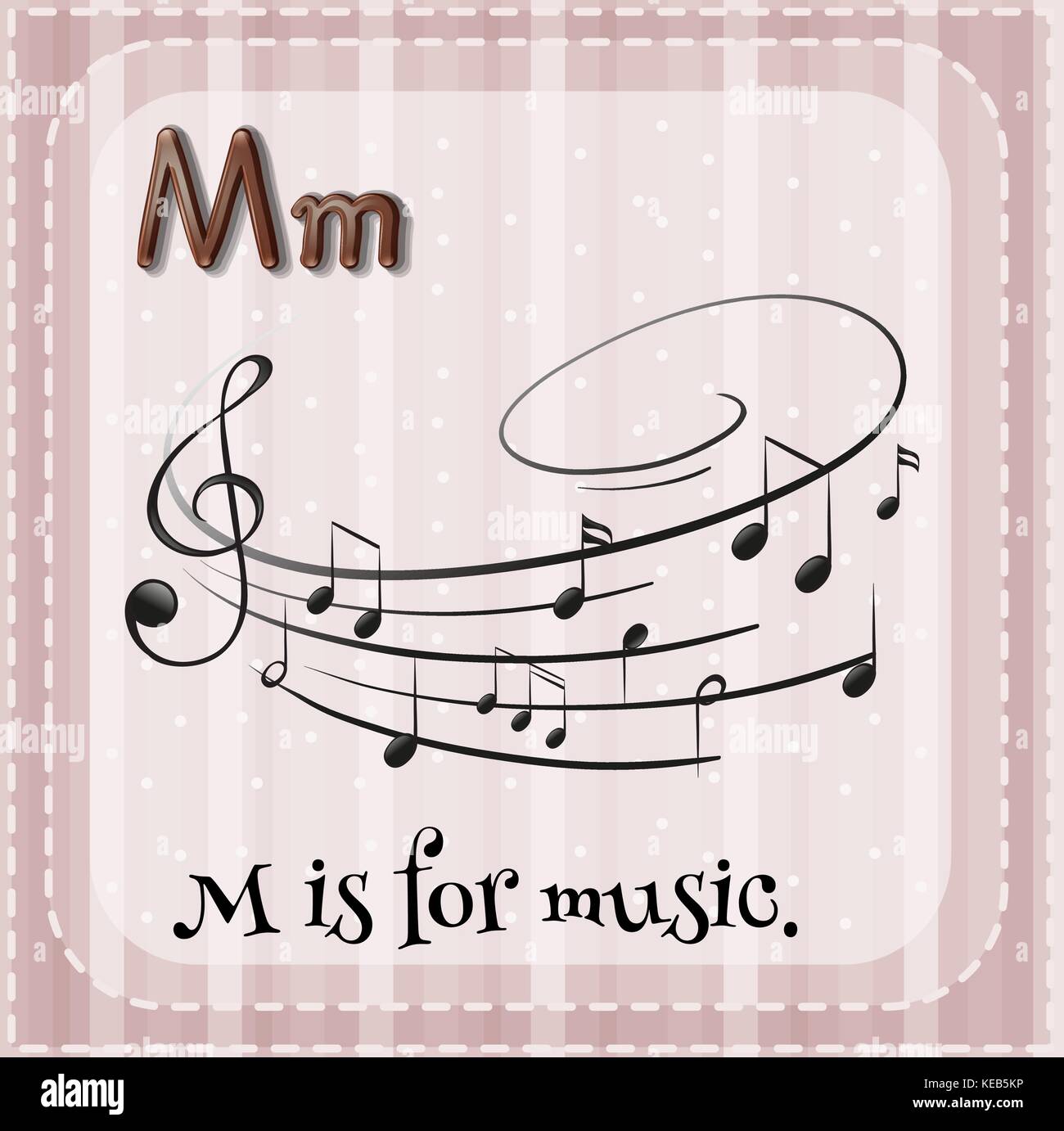 Music notes alphabet hi-res stock photography and images - Alamy