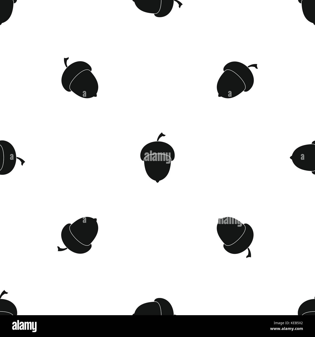 Acorn pattern seamless black Stock Vector Image & Art - Alamy