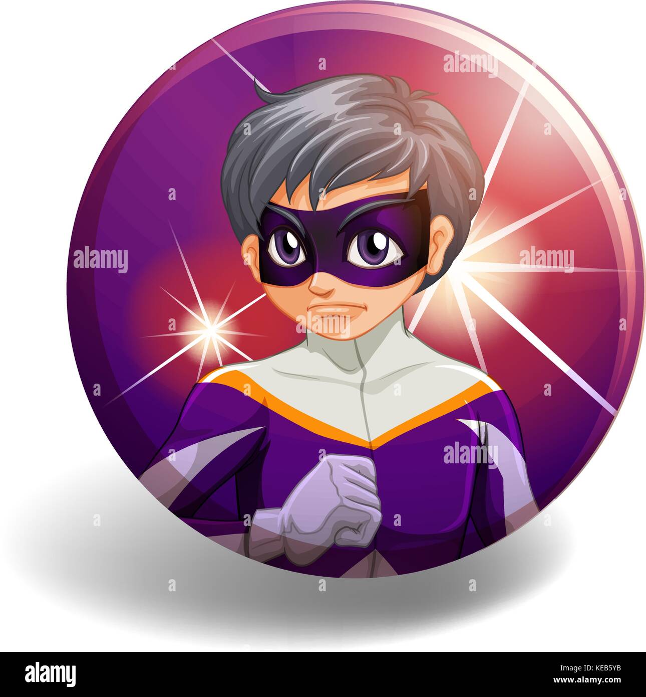 Superhero costume outfit Stock Vector Images - Alamy
