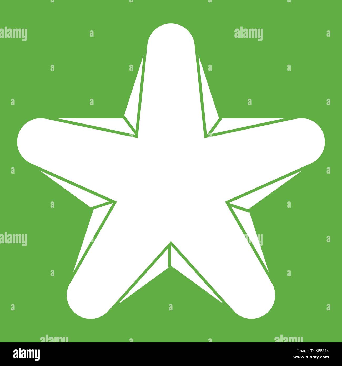 Star icon green Stock Vector Image & Art - Alamy