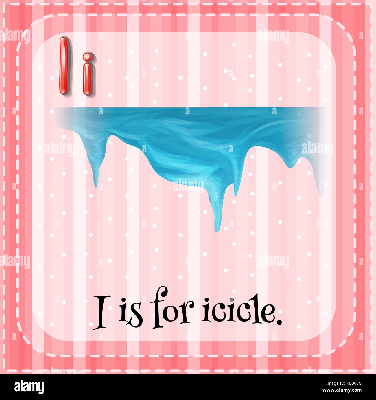 Icicle Alphabet