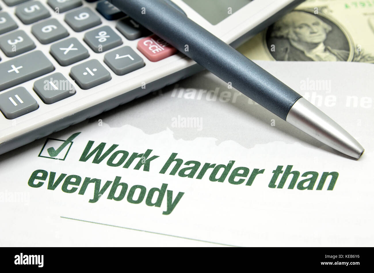 Work Harder High Resolution Stock Photography and Images - Alamy