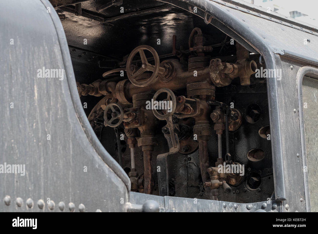 A TCDD 45151 Class steam locomotive is displayed at the Rail Heritage ...