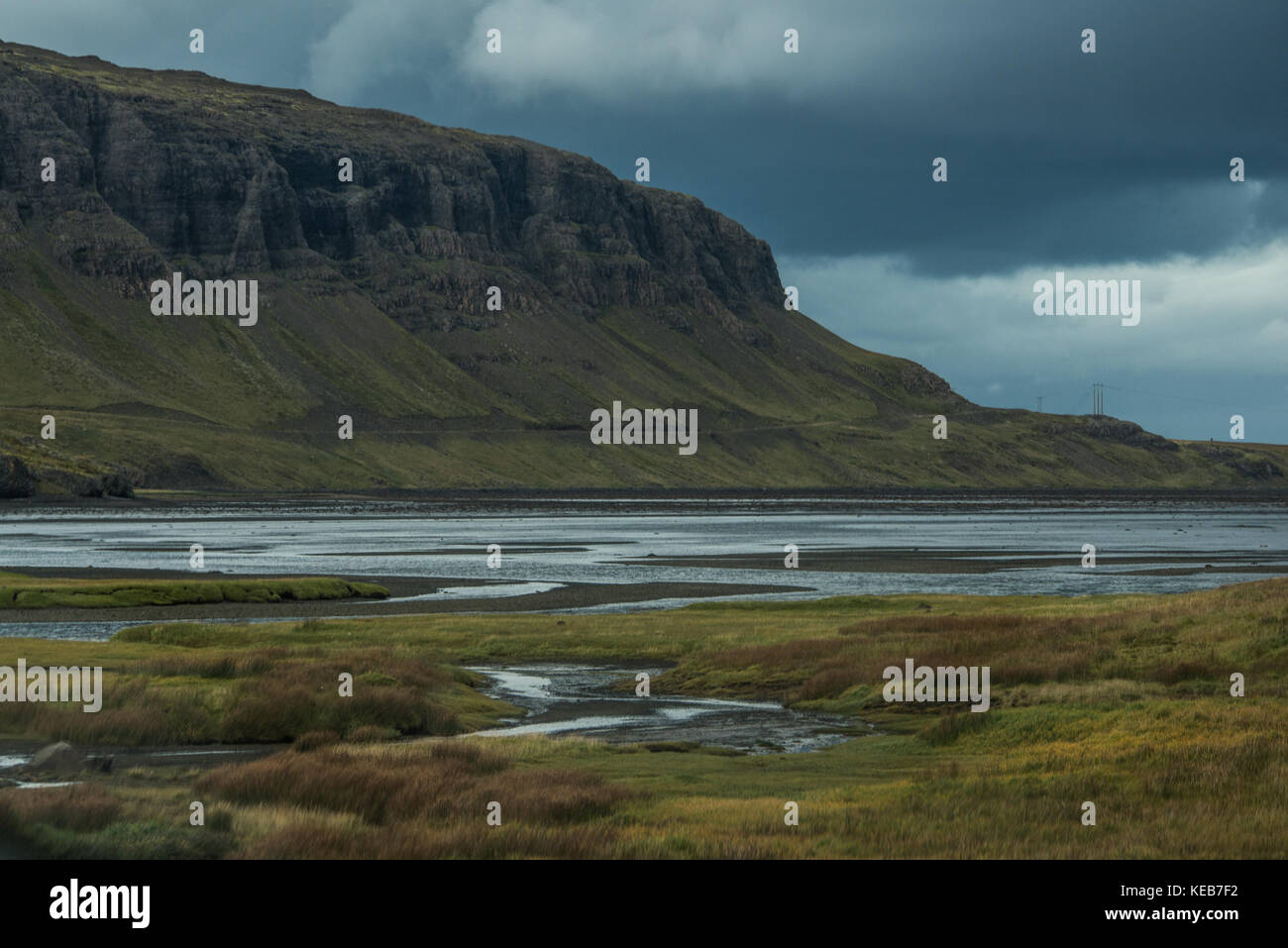 Beautiful natural landscape of Iceland countryside Stock Photo - Alamy