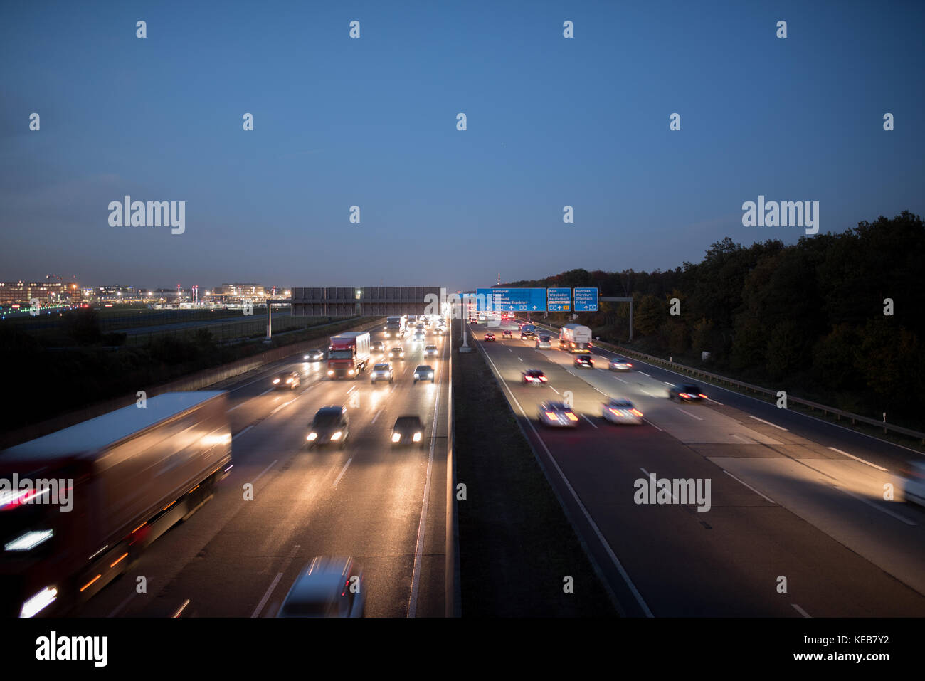 Autobahn a5 hi-res stock photography and images - Alamy
