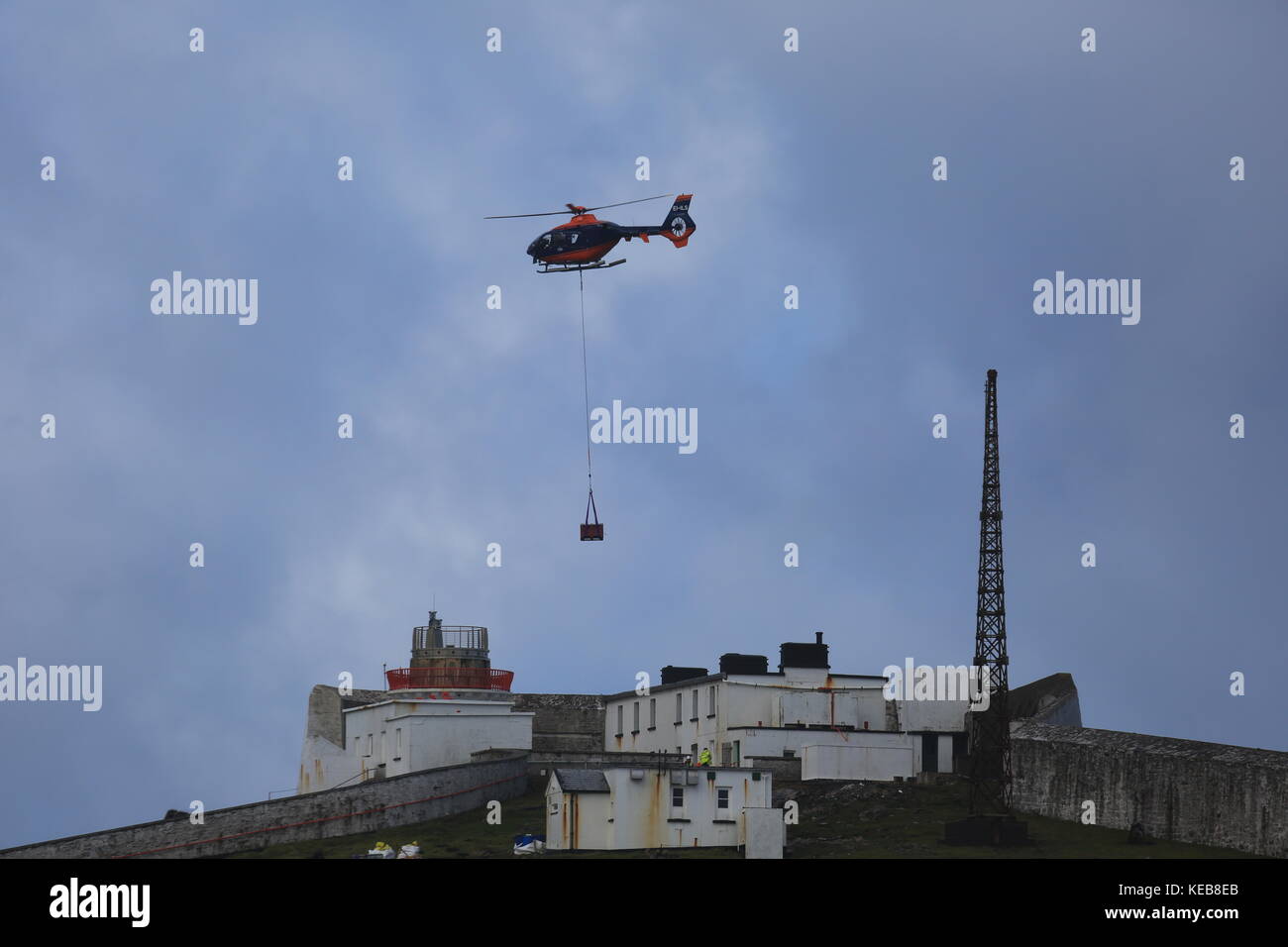 Helicopter and lighthouse hi-res stock photography and images - Alamy