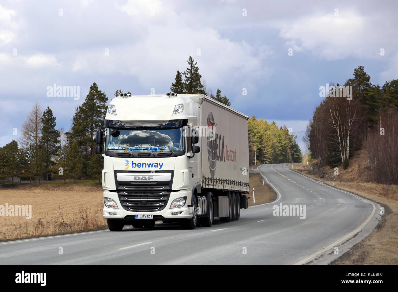 Front daf truck hi-res stock photography and images - Alamy