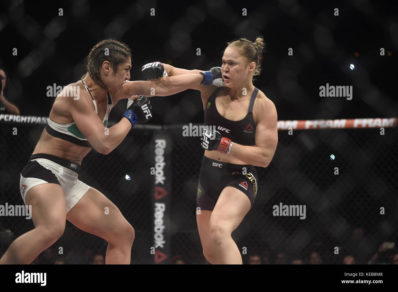 Rio de Janeiro-Brazil 31 JULY 2015, Ronda Rousey, the UFC fighter Bethe ...