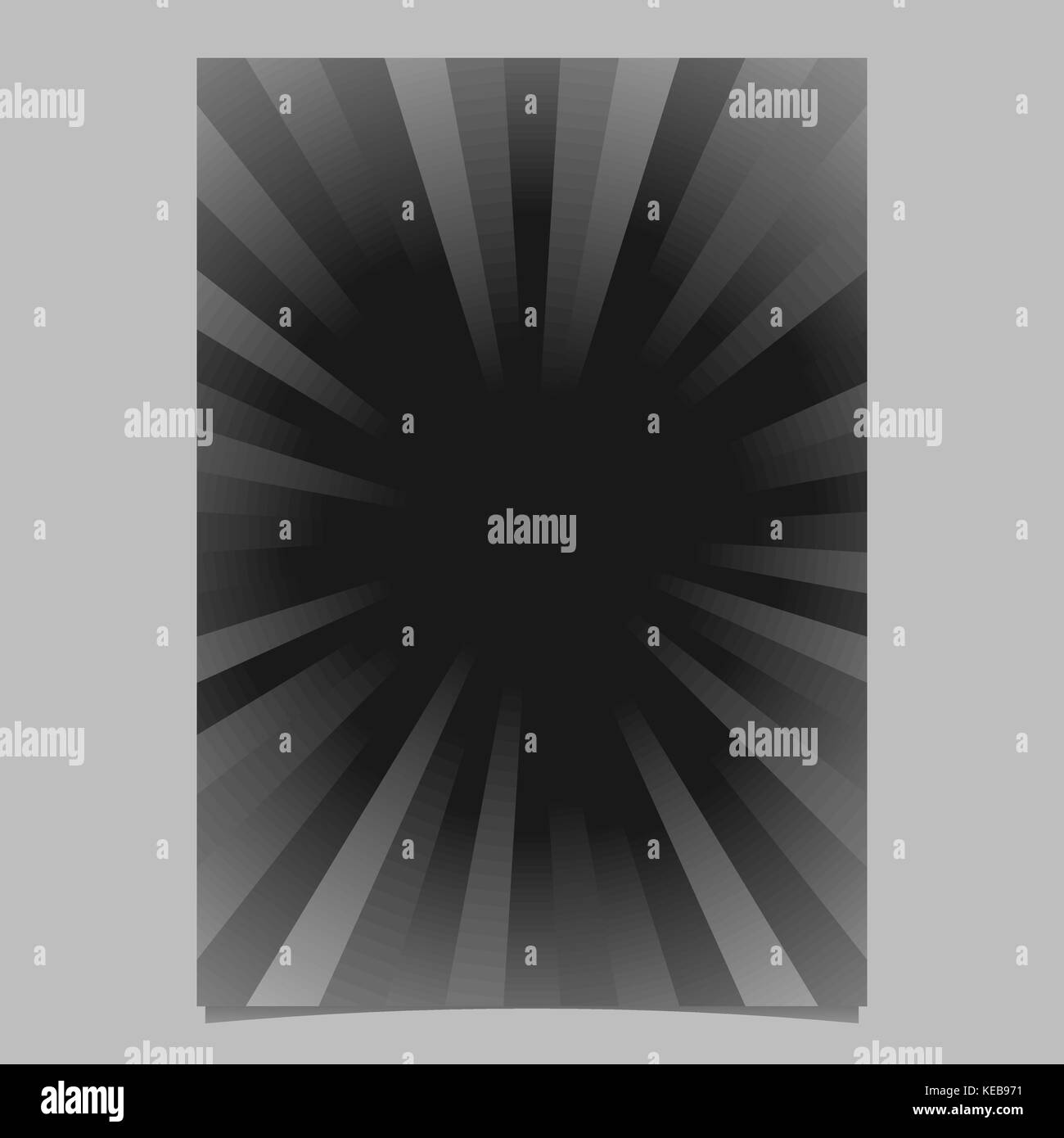 Abstract ray burst cover background template - vector brochure ... Abstract ray burst cover background template - vector brochure ...
