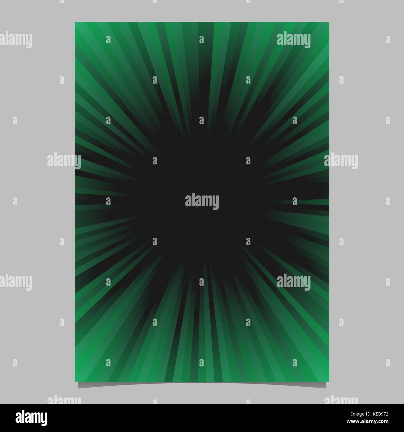 Abstract explosion design brochure template - gradient vector ...