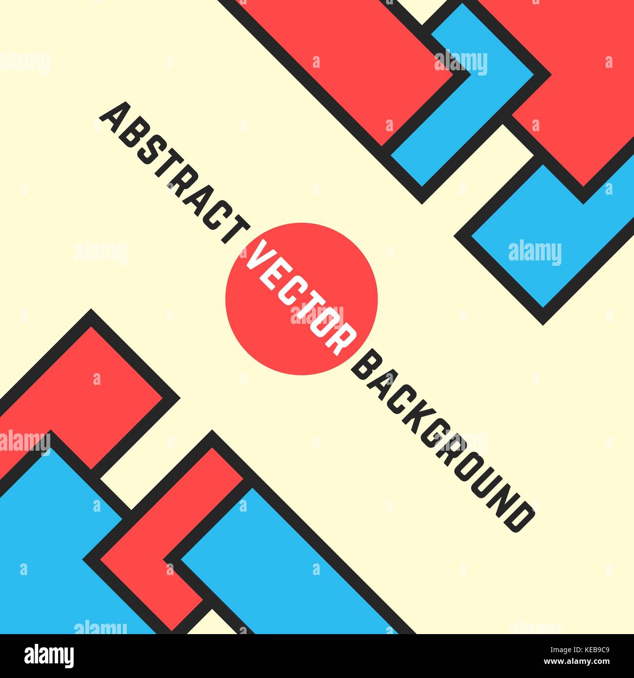 colored background from geometric figures Stock Vector Image & Art - Alamy