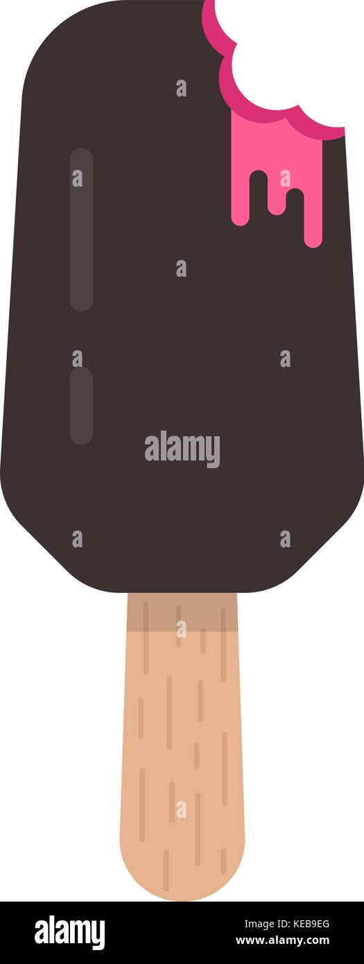 Homemade ice cream frozen Stock Vector Images - Alamy