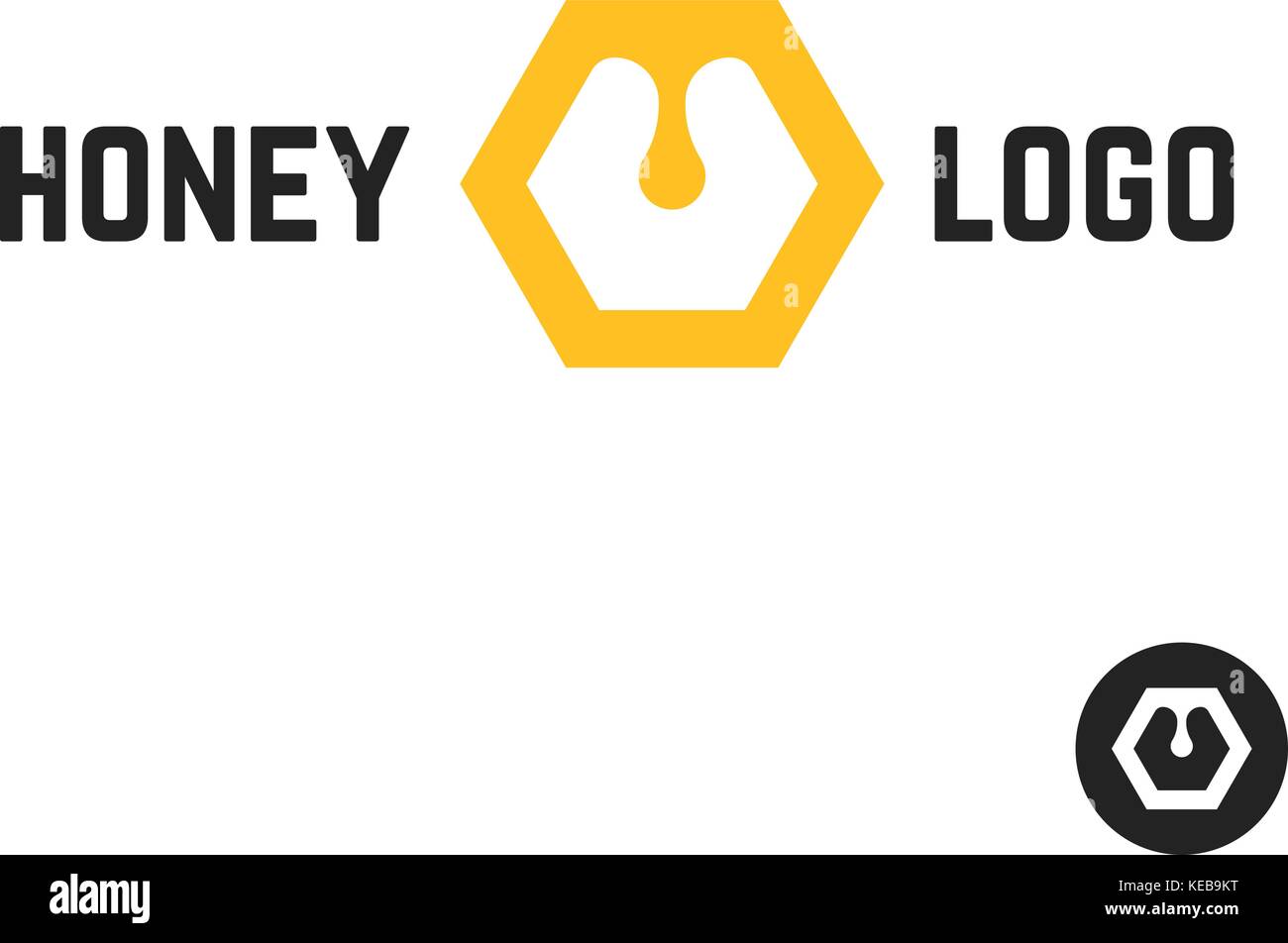 Honey Logo High Resolution Stock Photography and Images - Alamy