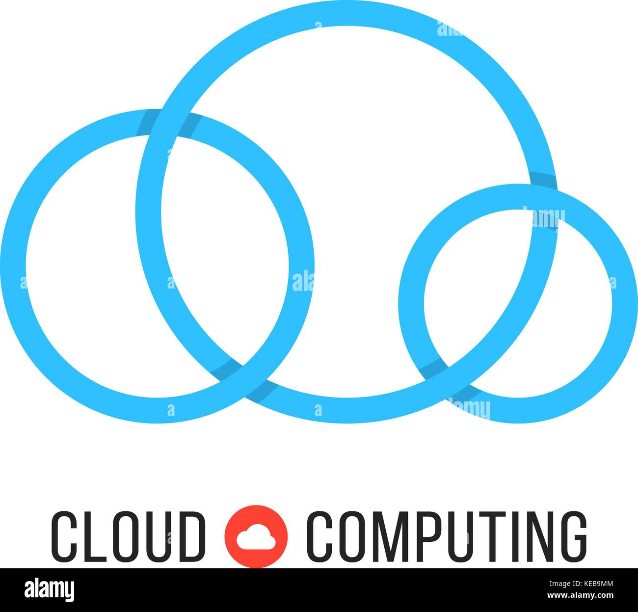 Cloud computing concept design Stock Vector Images - Alamy
