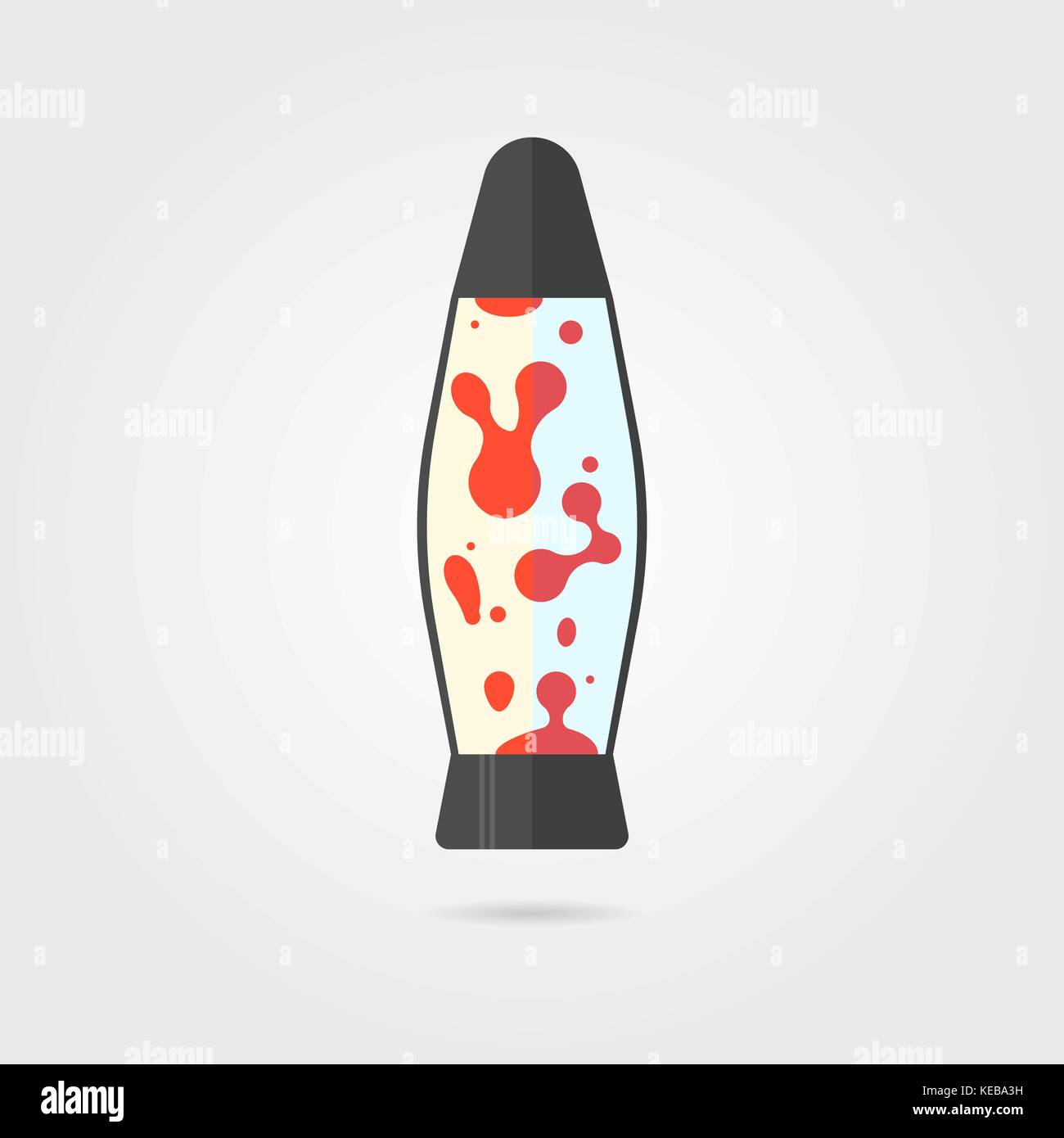 lava lamp icon with shadow Stock Vector Image & Art - Alamy