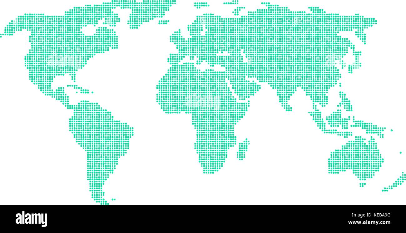 World map silhouette from Stock Vector Images - Alamy