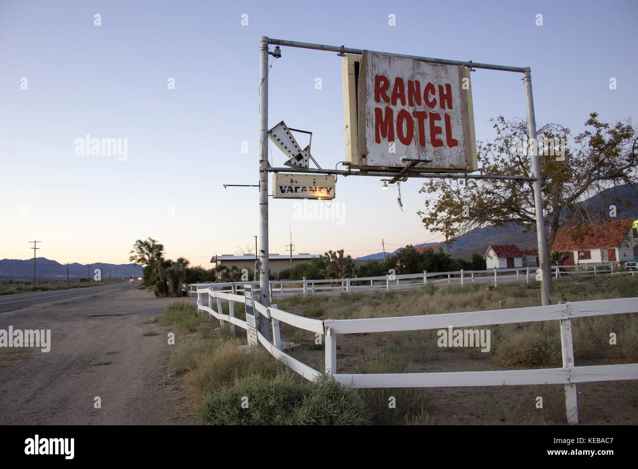 Run Down Motel Stock Photo - Alamy