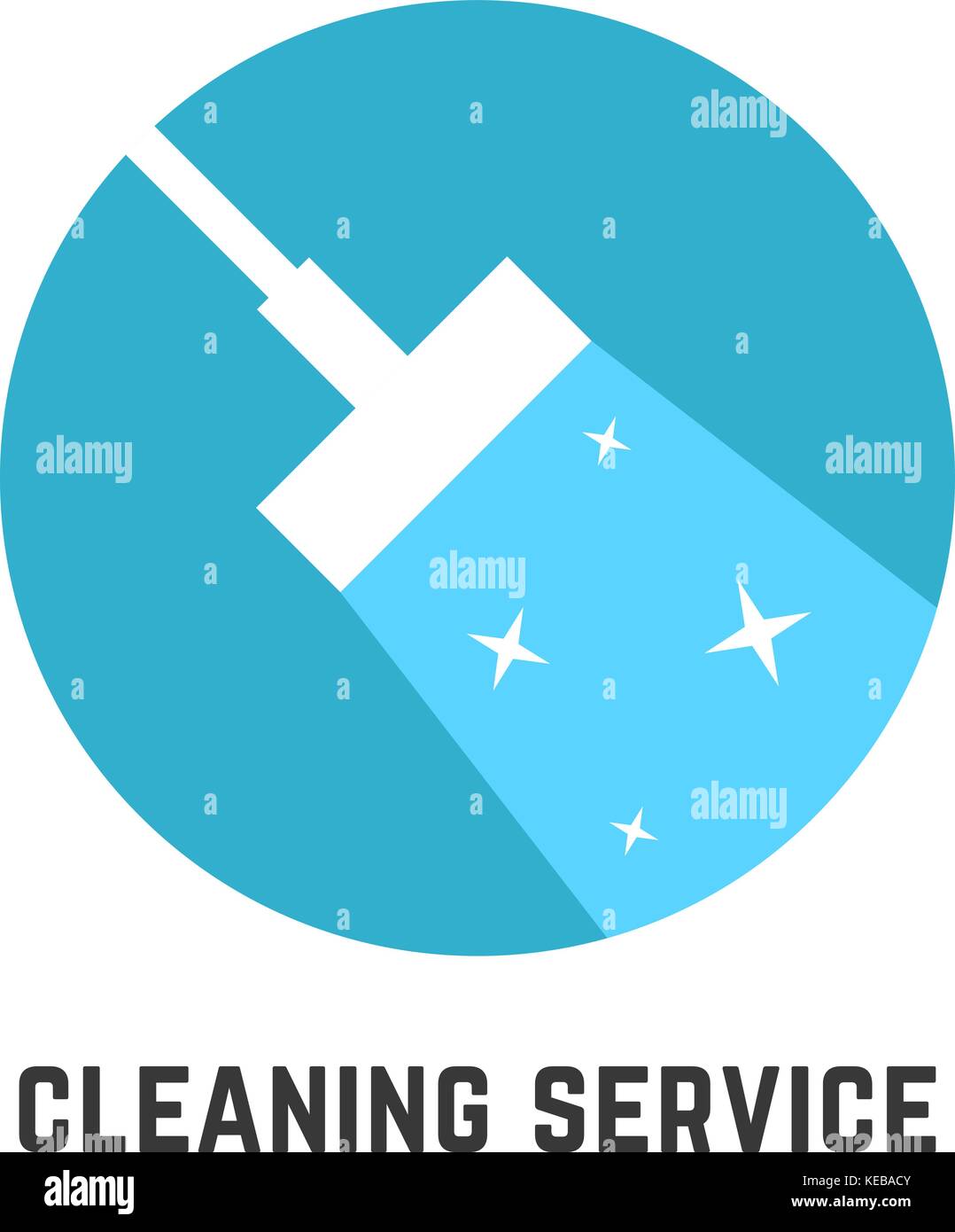 simple cleaning service logotype Stock Vector Image & Art - Alamy