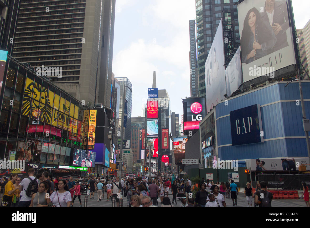 Times Square Daytime Stock Photo - Alamy