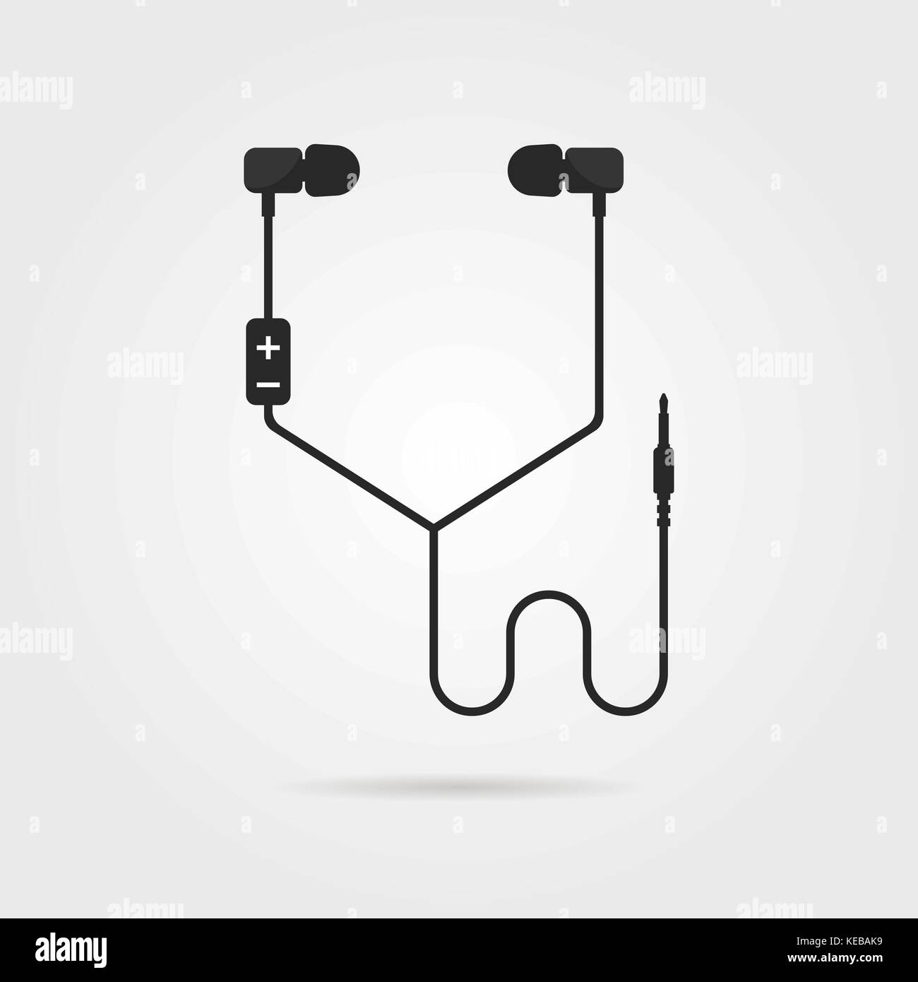 Portable radio icon shadow Stock Vector Images - Alamy