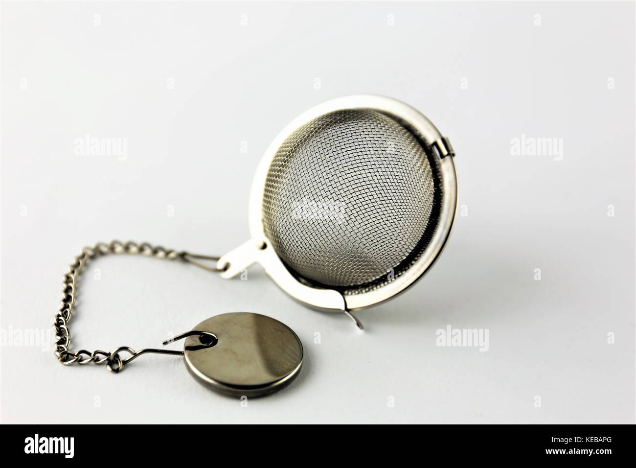 An Image of a tea strainer Stock Photo - Alamy