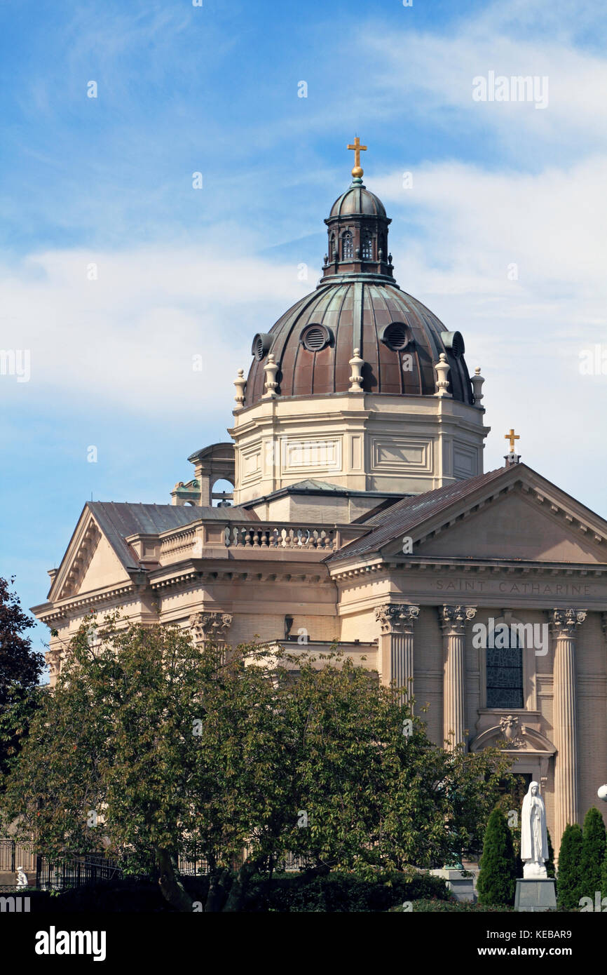 St. Catherine Catholic Church, Spring Lake, New Jersey, USA Stock Photo ...