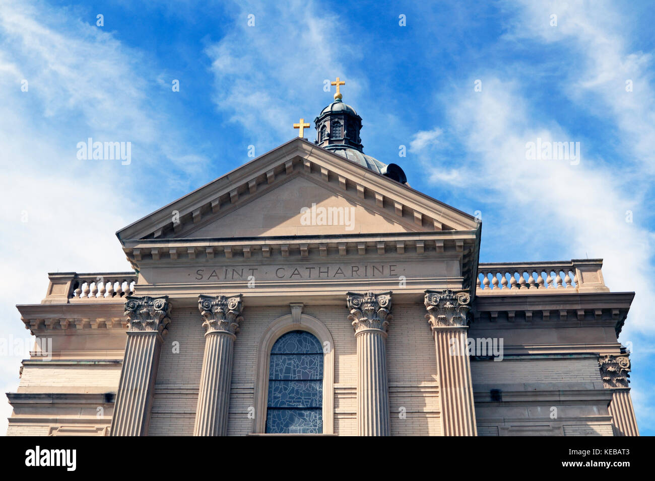 St. Catherine Catholic Church, Spring Lake, New Jersey, USA Stock Photo ...