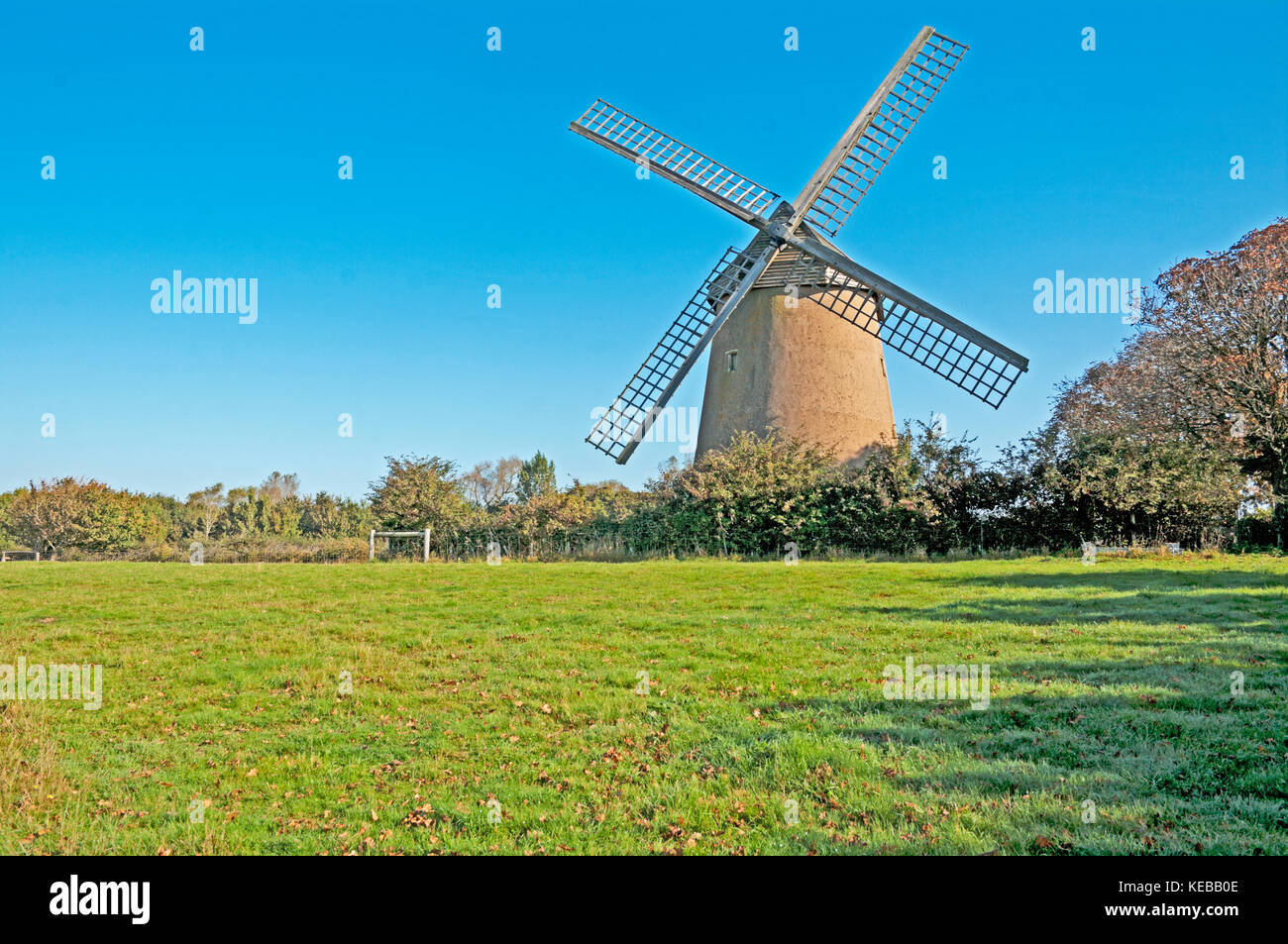 Bembridge Windmill, Isle of Wight, Hampshire, England Stock Photo - Alamy
