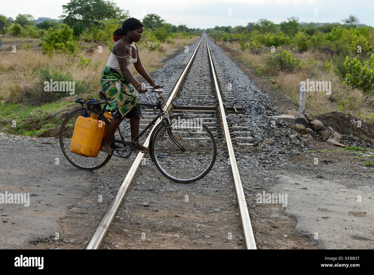 MOZAMBIQUE, Moatize, Cateme, this resettlement was constructed by ...