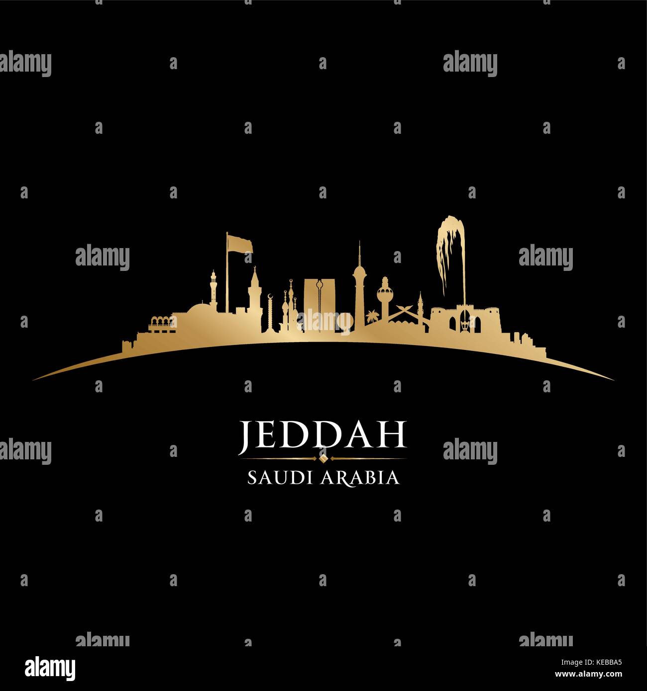 Jeddah vector vectors hi-res stock photography and images - Alamy