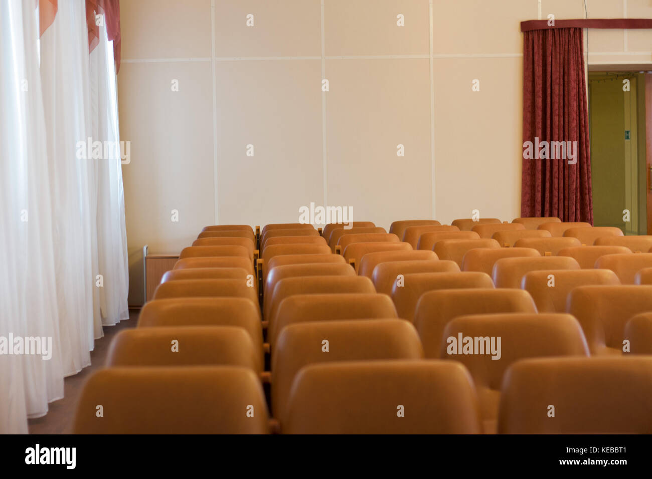 Brown seats hi-res stock photography and images - Alamy