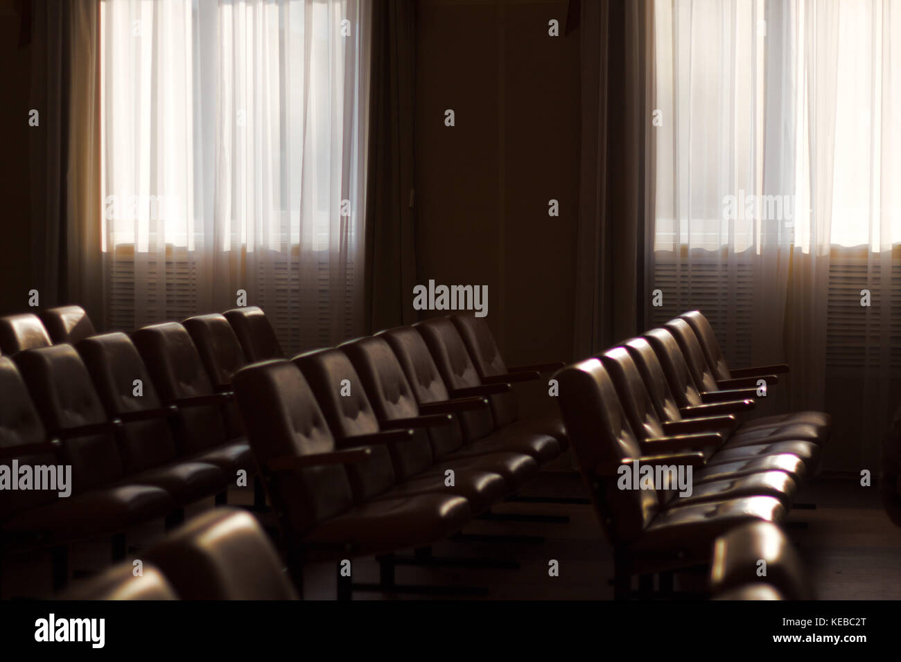 interior of a Congress Palace, audience Stock Photo - Alamy