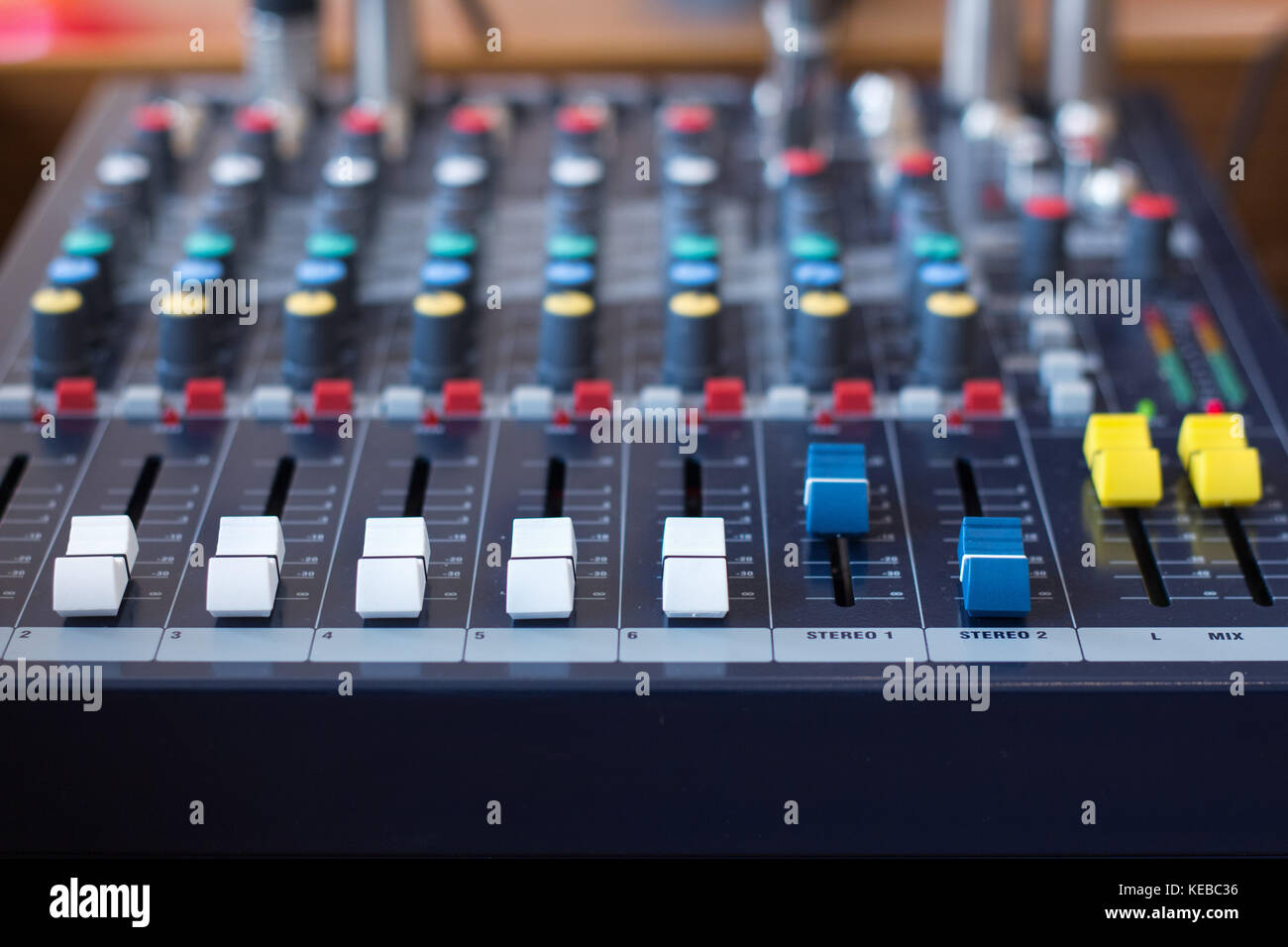 Broadcast mixer hi-res stock photography and images - Alamy
