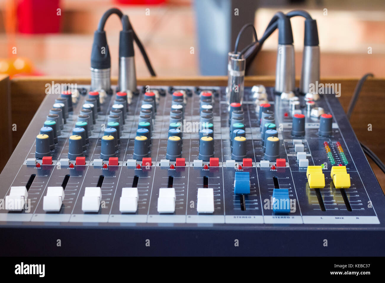 Broadcast mixer hi-res stock photography and images - Alamy