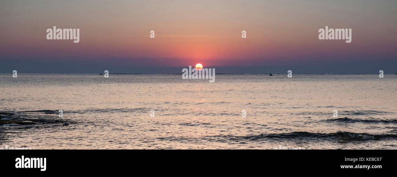 A beautiful sunrise over the coastline in Selmun, Malta Stock Photo - Alamy