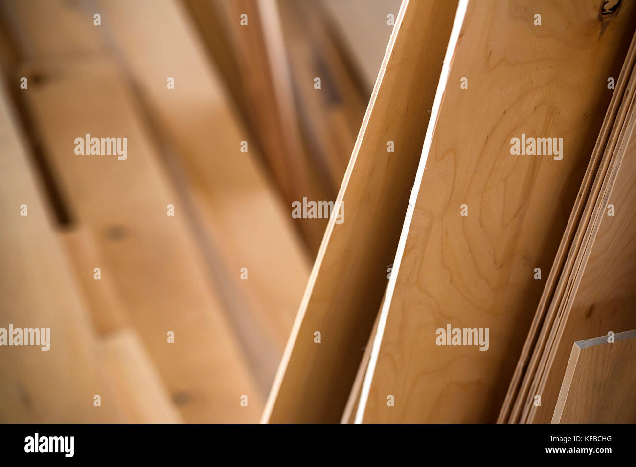 Close-up of plywood sheets Stock Photo - Alamy