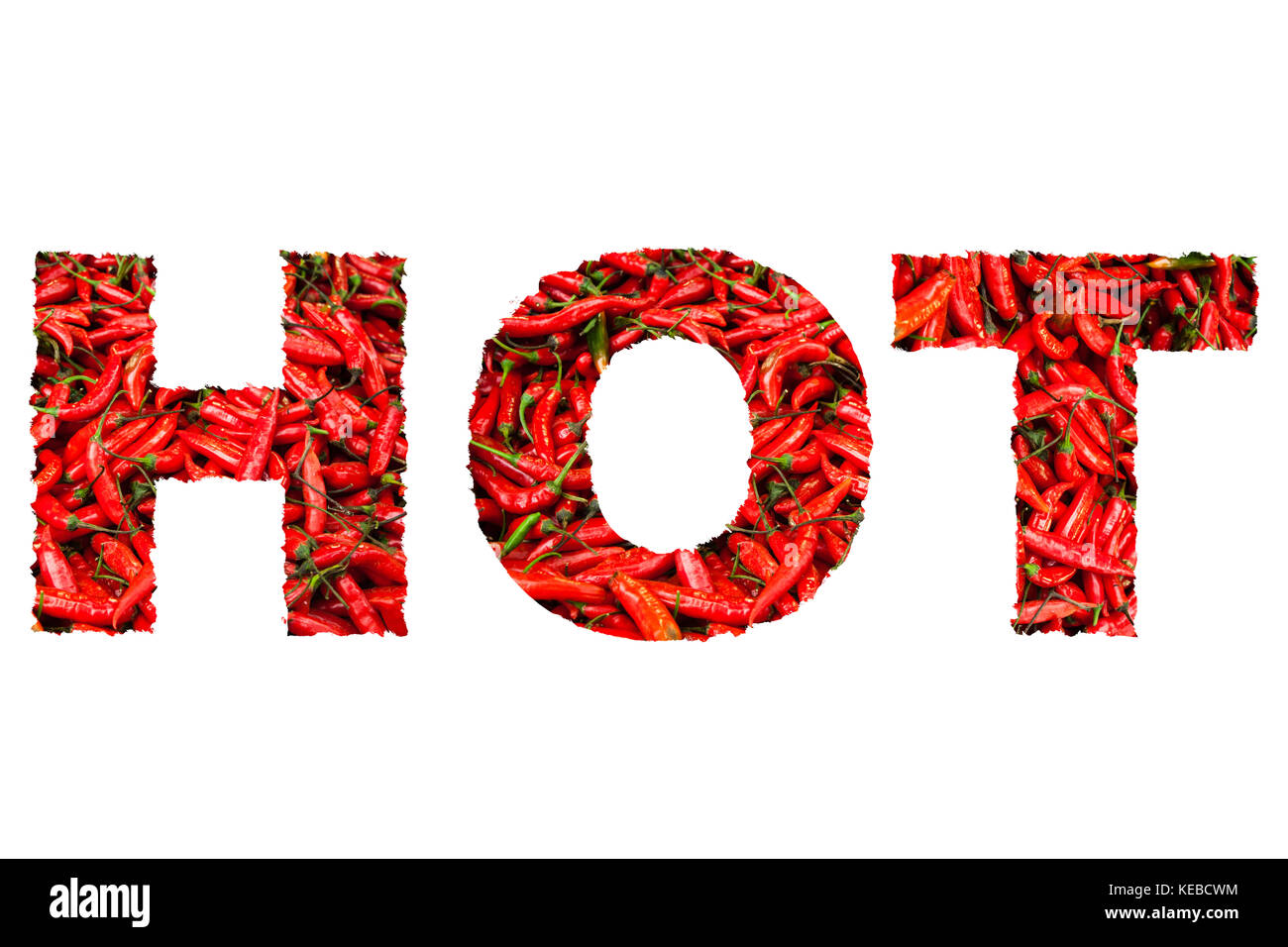 Chilli word hi-res stock photography and images - Alamy
