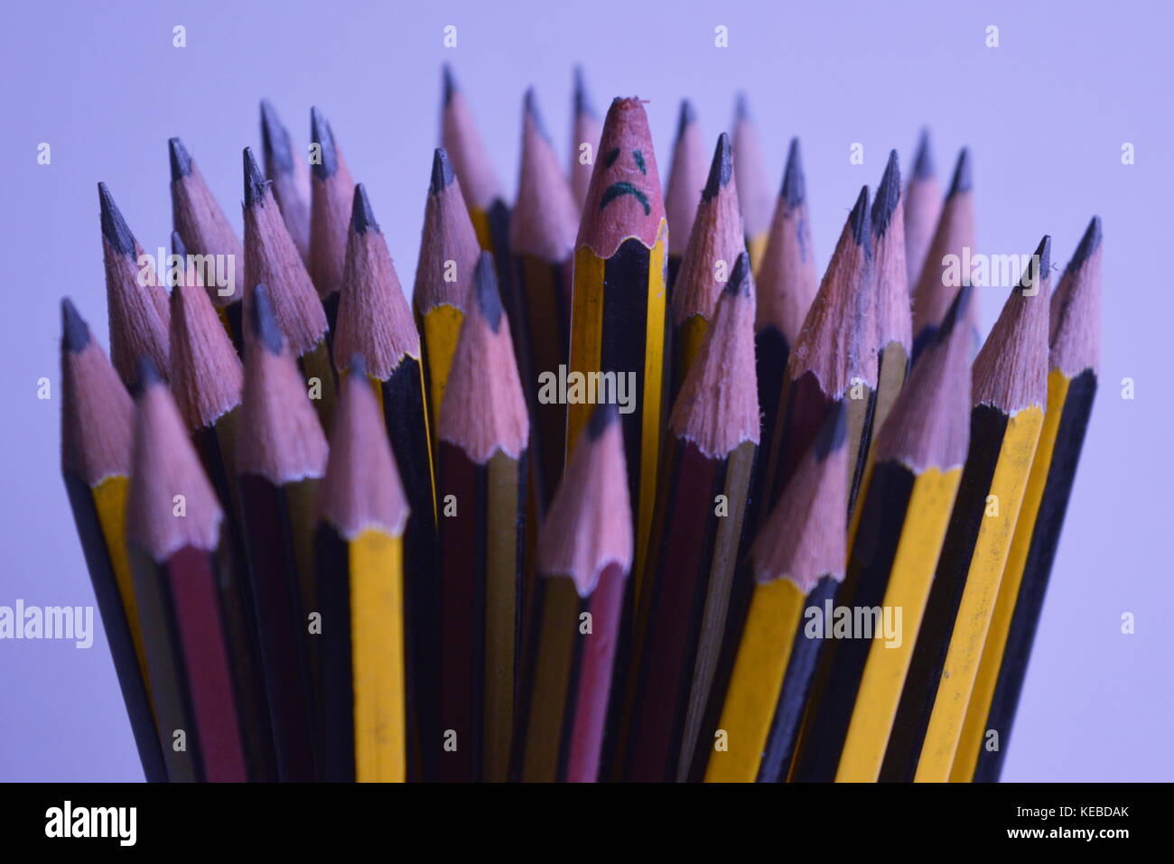 sad broken pencil Stock Photo - Alamy