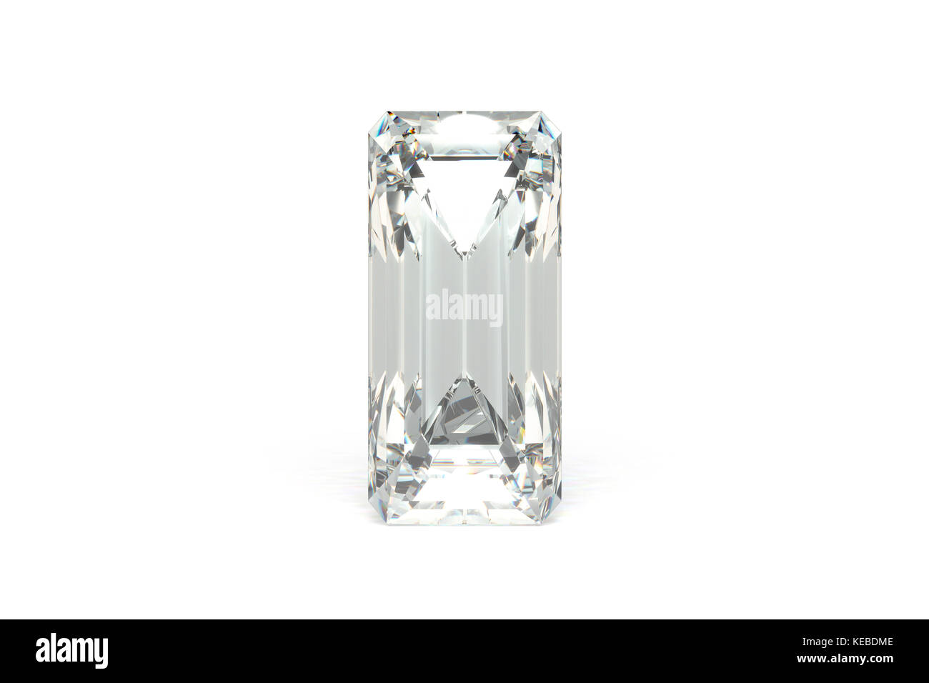 Emerald cut diamond hi-res stock photography and images - Alamy