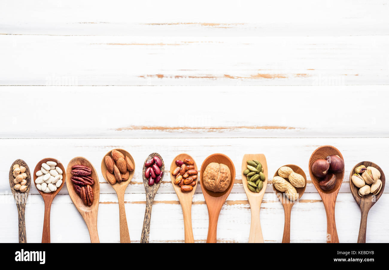 Selection food sources of omega 3 and unsaturated fats. Superfood high ...