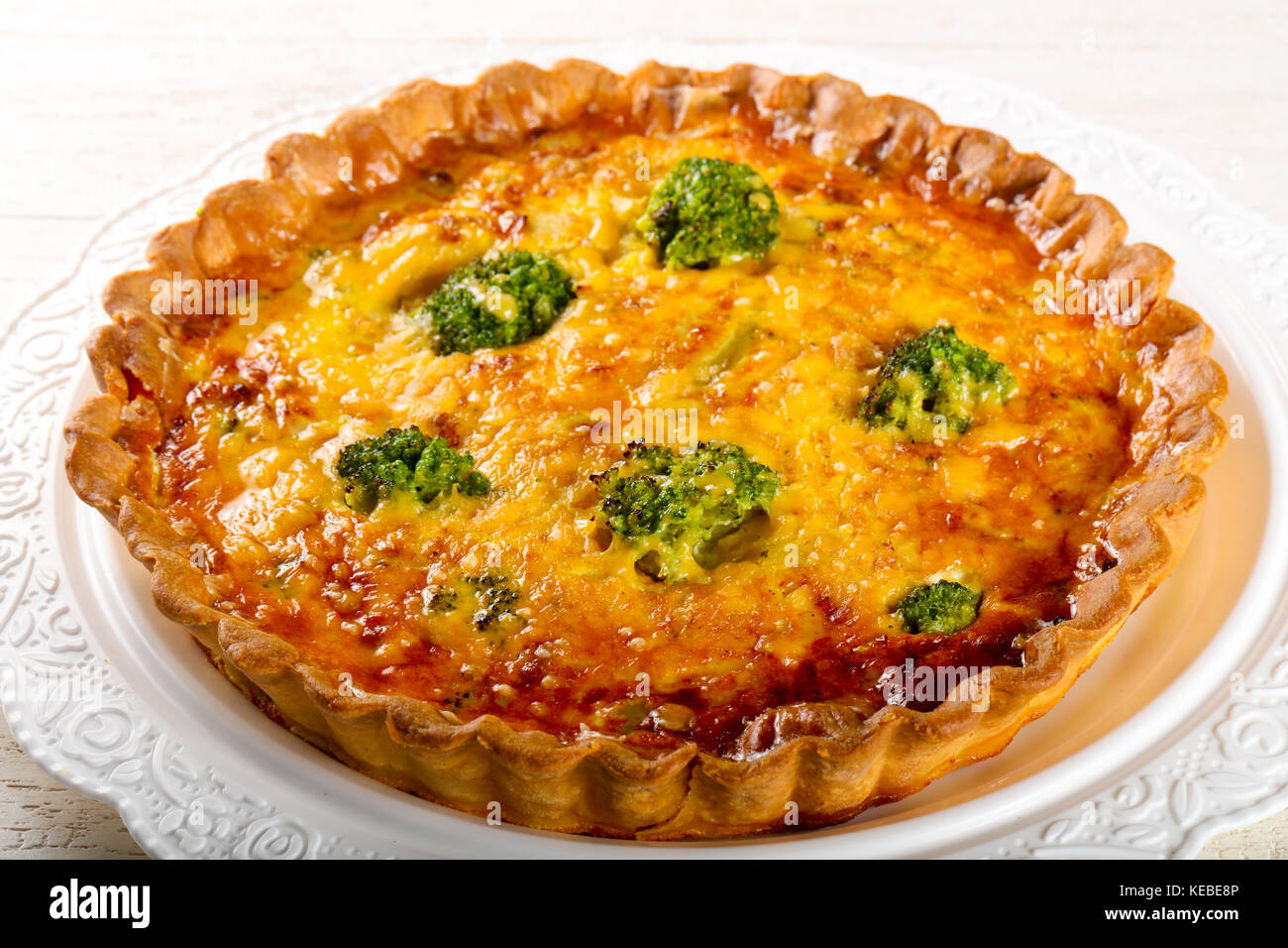 Traditional Russian kish pie Stock Photo - Alamy