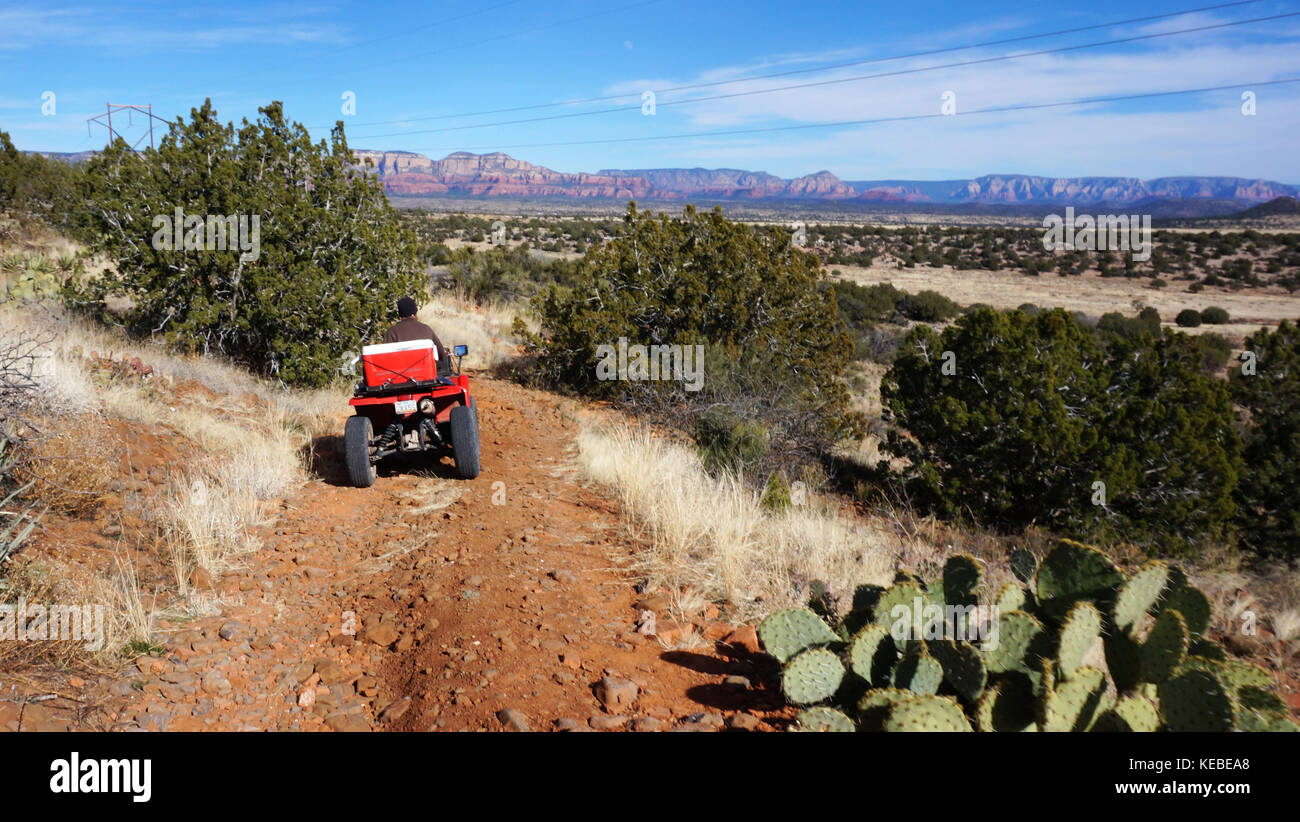 Desert Rides in Sedona, Arizona Stock Photo - Alamy