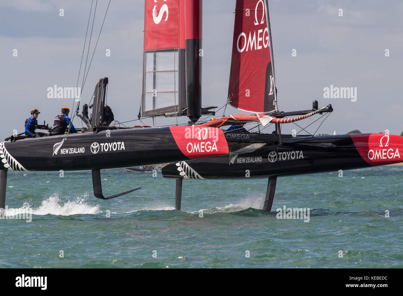 America's Cup Racing Omega Stock Photo - Alamy
