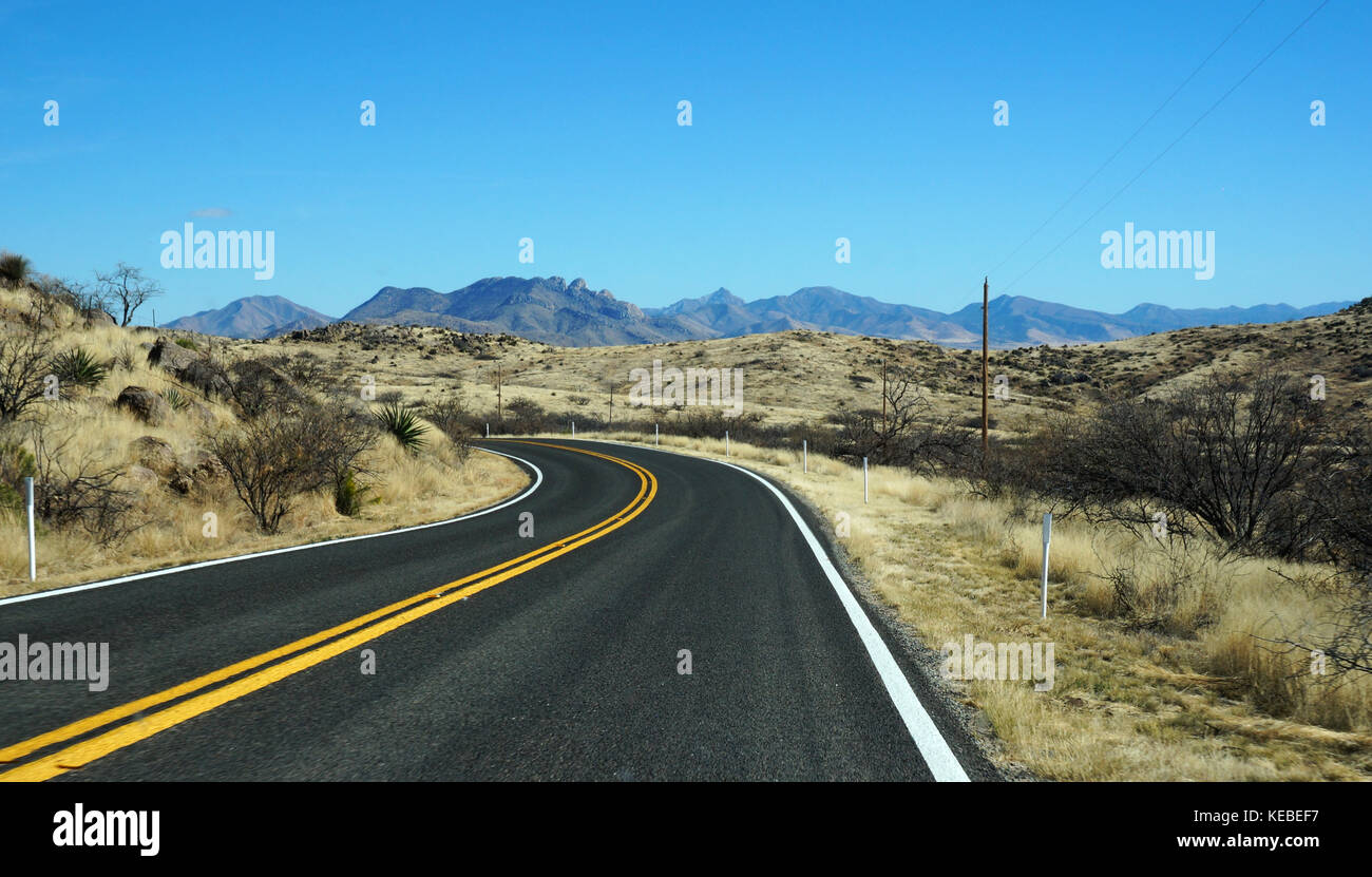 Road in Arizona state Stock Photo - Alamy