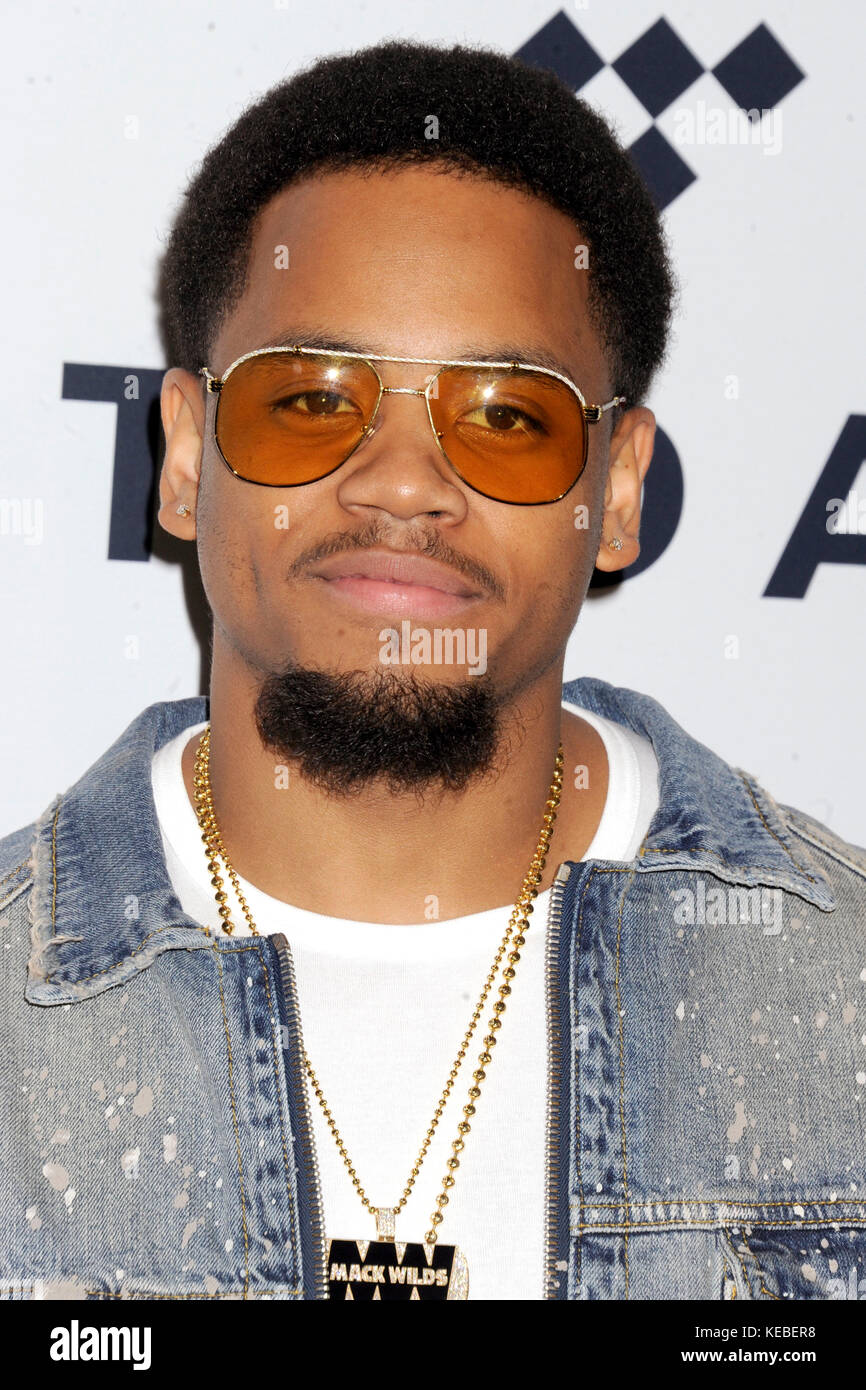 Mack Wilds attends TIDAL X: Brooklyn at Barclays Center of Brooklyn on ...