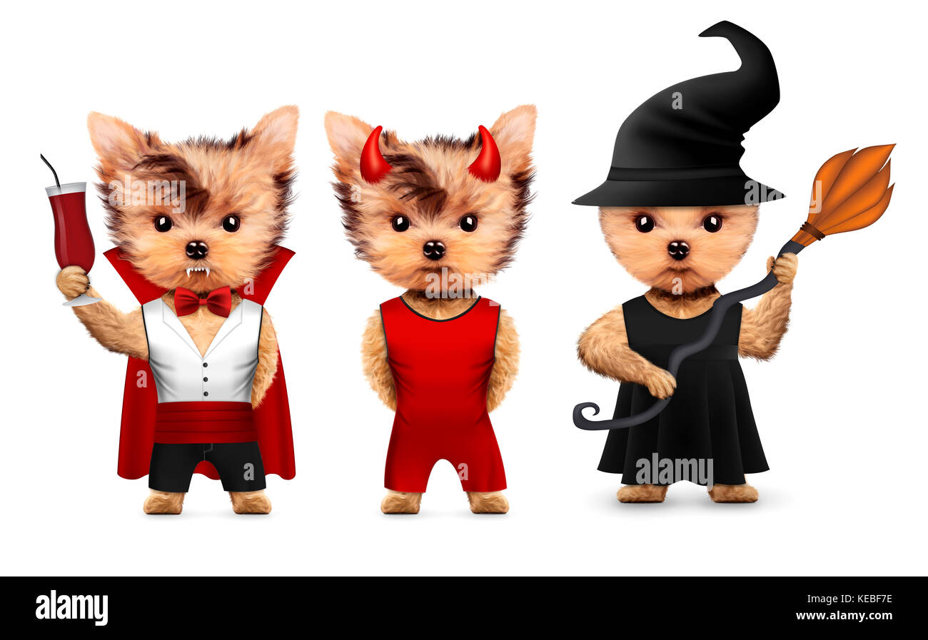 Devil dog witch hi-res stock photography and images - Alamy